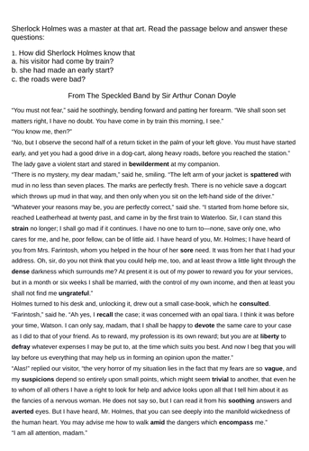 Detective writing Lesson 7 | Teaching Resources