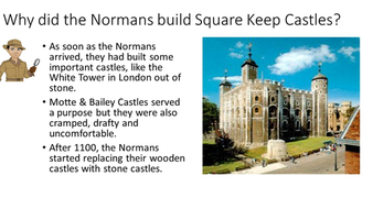 Why did the Normans build Square Keep Castles? | Teaching Resources