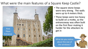Why did the Normans build Square Keep Castles? | Teaching Resources