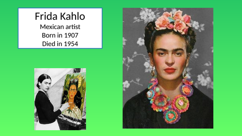 Frida Kahlo worksheet and quiz | Teaching Resources