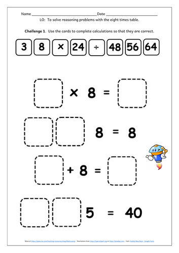 Multiplication and Division Year 3 Differentiated Challenges ... Multiplication and Division Year 3 Differentiated Challenges ...