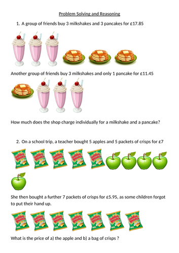 YEAR 6 PROBLEMS SOLVING AND REASONING - GREATER DEPTH | Teaching Resources