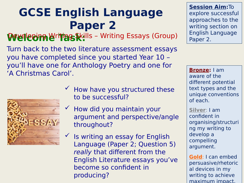 Full Scheme of Learning - AQA English Language Paper 2 GCSE | Teaching ...