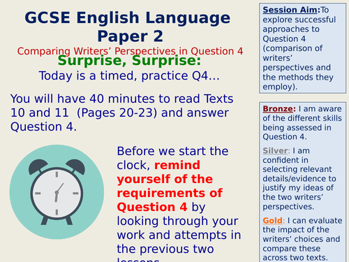 Full Scheme of Learning - AQA English Language Paper 2 GCSE | Teaching ...