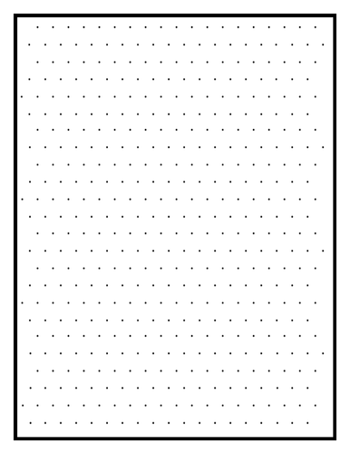 Dotty & Grid Paper - 12 paper varieties! | Teaching Resources