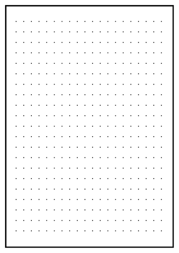 Dotty & Grid Paper - 12 paper varieties! | Teaching Resources
