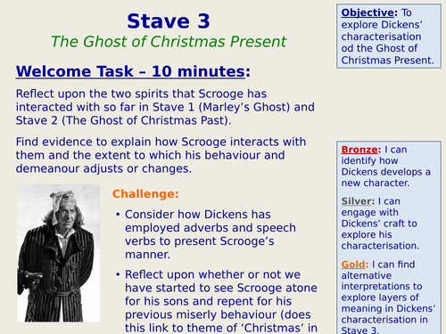 Full scheme of learning for 'A Christmas Carol' - GCSE AQA | Teaching ...
