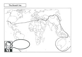 ** The Brandt line map ** | Teaching Resources