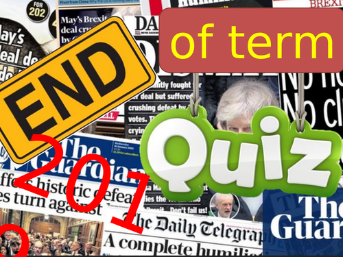 End of Term Quiz Bundle | Teaching Resources