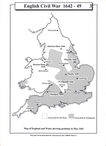 English Civil War 1642-7 | Teaching Resources