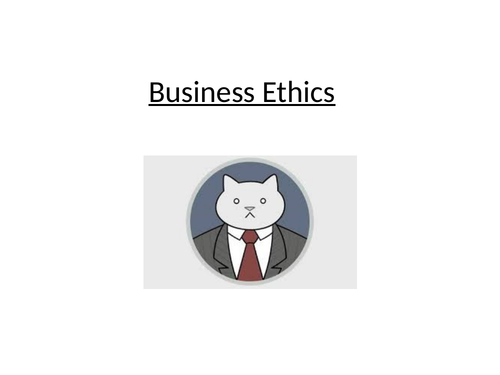 Kant and Business Ethics | Teaching Resources