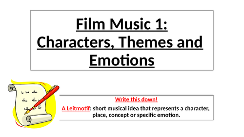 OCR GCSE 9-1 Film Music 1 | Teaching Resources
