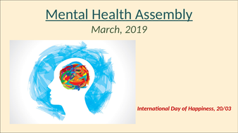 Mental Health Assembly | Teaching Resources