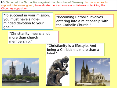 The Church in Nazi Germany | Teaching Resources