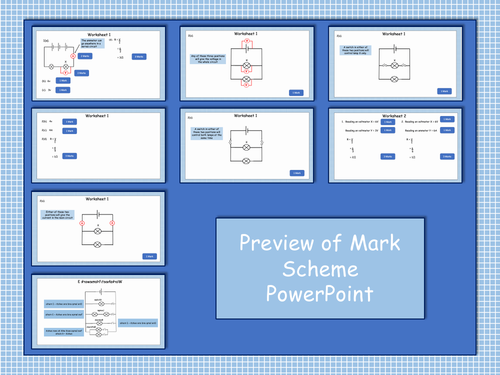 Current Electricity - KS3 Whole Module Revision Lesson | Teaching Resources