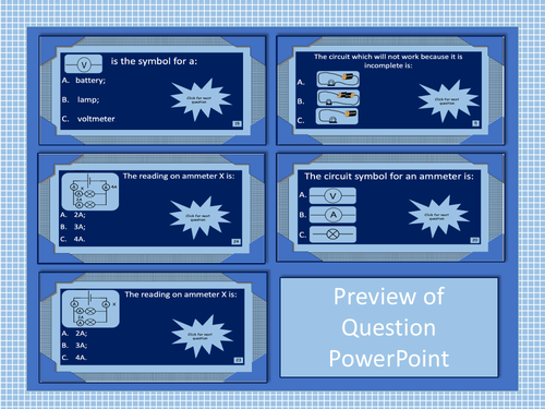 Current Electricity - KS3 Whole Module Revision Lesson | Teaching Resources