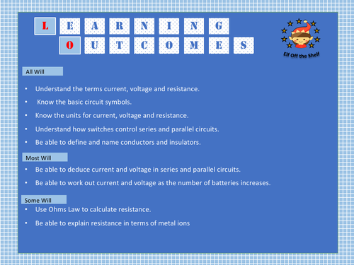 Current Electricity - KS3 Whole Module Revision Lesson | Teaching Resources