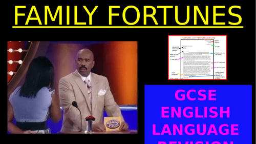 Family Fortunes - GCSE English Language Revision PowerPoint | Teaching ...