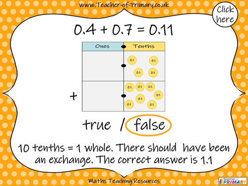 Adding Decimals Beyond 1 - Year 5 | Teaching Resources