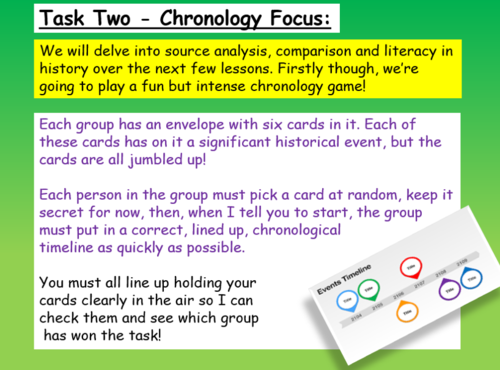 History Skills - Introduction | Teaching Resources