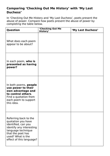 Checking Out Me History: Lower Ability | Teaching Resources
