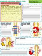 A Level Biology Antibiotic Resistance Lesson & Activities | Teaching ...