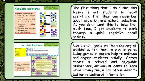 A Level Biology Antibiotic Resistance Lesson & Activities | Teaching ...