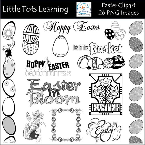 Easter Clipart | Personal or Commercial Use | Teaching Resources