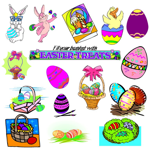 Easter Clipart Mini BUNDLE | Personal or Commercial Use | Teaching ...