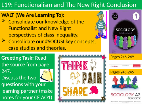 OCR SOCIOLOGY BUNDLE 1 #SOCUSI Understanding Social Inequality Lessons ...