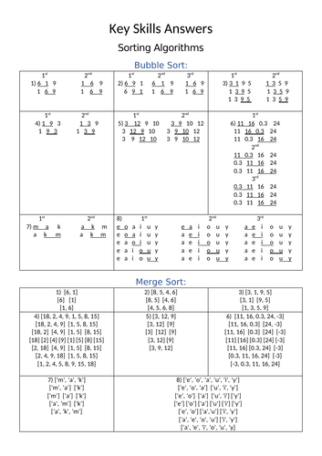 Computer Science GCSE Key Skills Practice / Revision Booklet + Answers ... Computer Science GCSE Key Skills Practice / Revision Booklet + Answers ...