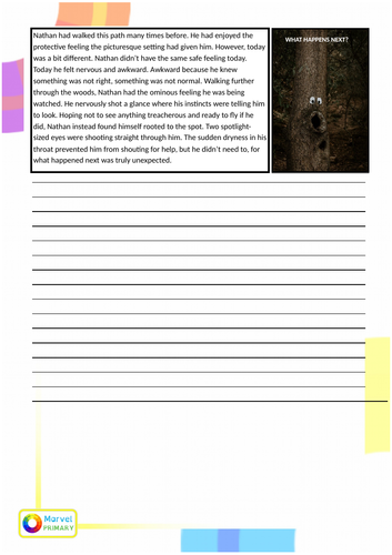 Creative Writing - What Happens Next? | Teaching Resources