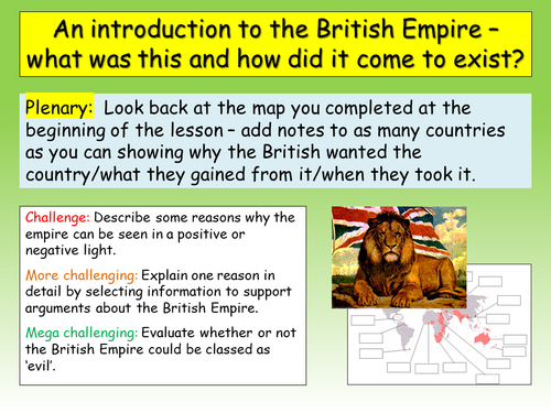 British Empire Introduction | Teaching Resources