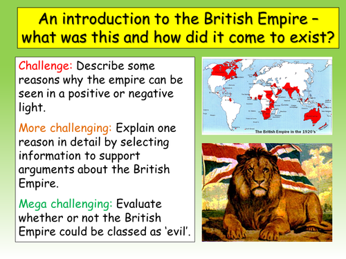 British Empire Introduction | Teaching Resources
