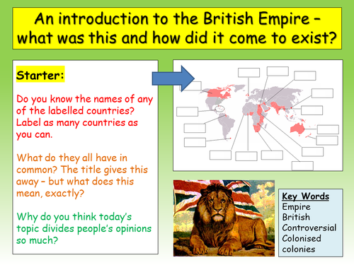 British Empire Introduction | Teaching Resources