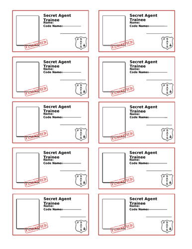 SATs Secret Agent Training Service Resources | Teaching Resources