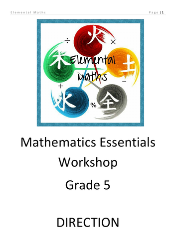 Grade 5 Direction and Bearing | Teaching Resources