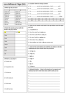 KS2 French - Micro-listening enhancers on Telling one's age / Numbers ...