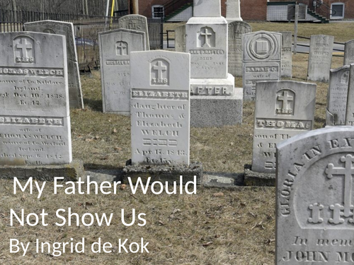 My Father Would Not Show Us Poetry Analysis Lesson | Teaching Resources