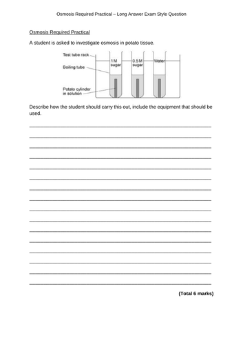 AQA GCSE Science Biology Required Practical Revision 9-1 | Teaching ...