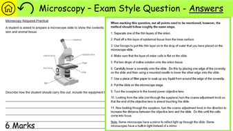 AQA GCSE Combined Science Biology Required Practical Revision 9-1 ...