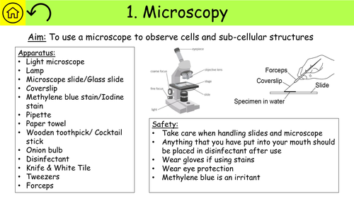AQA GCSE Combined Science Biology Required Practical Revision 9-1 ...
