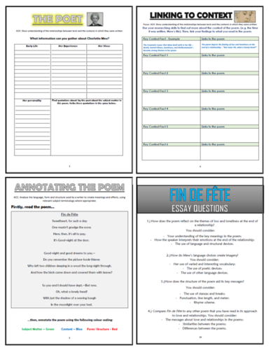 Fin de Fête Comprehension Activities Booklet! | Teaching Resources