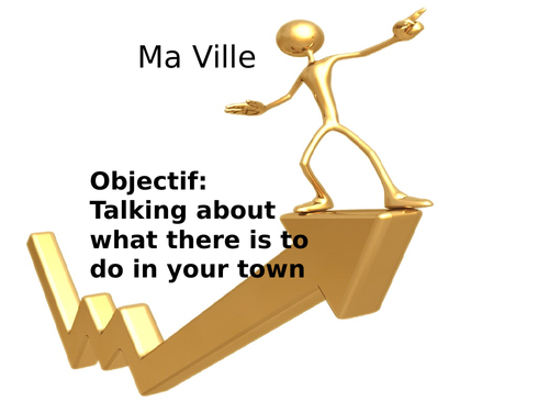French lessons on town Ma Ville | Teaching Resources