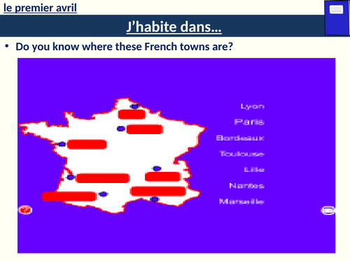 French lessons on town Ma Ville | Teaching Resources