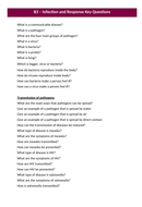 AQA Biology Key Recall Questions | Teaching Resources