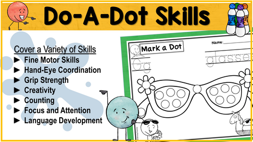 Summer Bingo Dot Dauber Worksheets - Do-A-Dot Marker Printable Activity ...