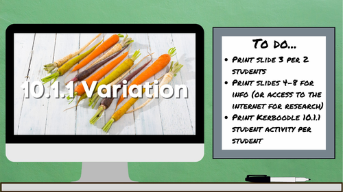 KS3 AQA Activate 1- 10a Genes bundle | Teaching Resources