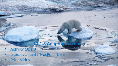 Adapting to change | Teaching Resources