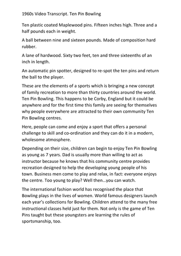 AQA 8700/2 GCSE English Language Paper 2 Question 4 Comparisons ...